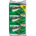 Trident Sugar Free Gum, Spearmint, 14 Pieces, Pack of 15 - Walmart.com