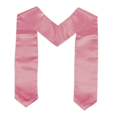Jarengo Unisex Adult Plain Graduation Stole Sash, Black - Walmart.com