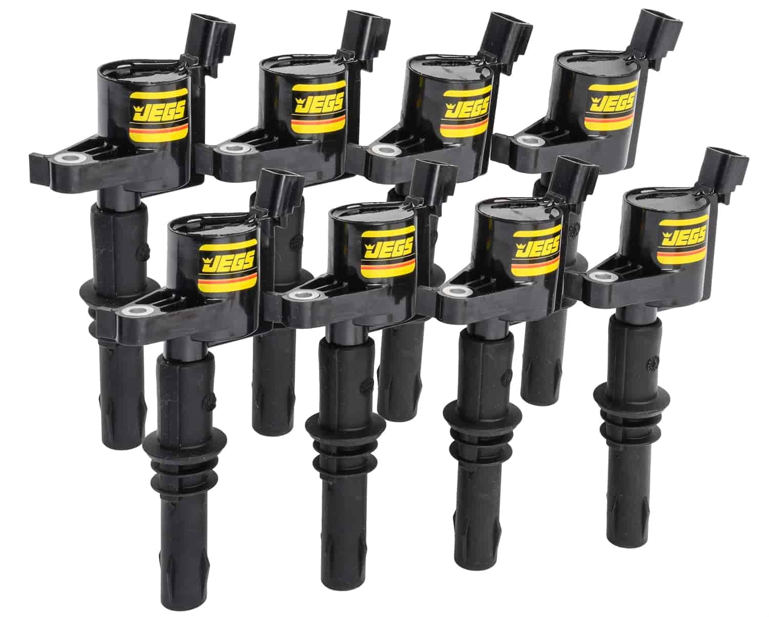 JEGS 40134-8 Coil on Plug Ignition Coils 2005-2008 Ford 4.6L/5.4L SOHC ...