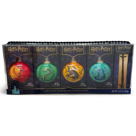 Wizarding World of Harry Potter Color Changing Hot Cocoa Gift Set, 4 ...