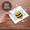 3drose, Happy Bumble Bee Goofy Cartoon, Set of 4 Ceramic Tile Coasters ...