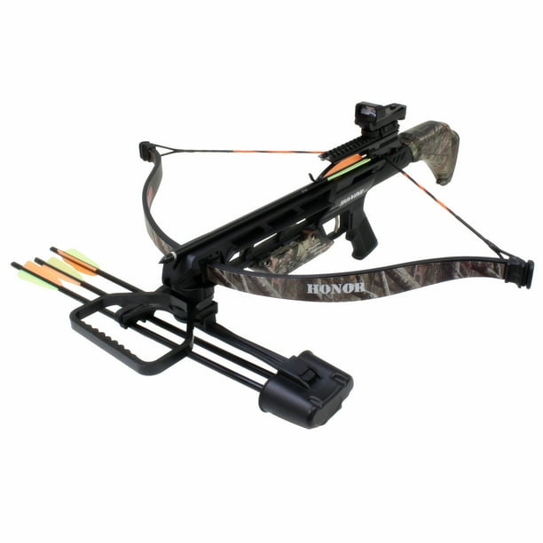 SAS Honor 175 lbs Recurve Crossbow Package -Camo - Walmart.com ...