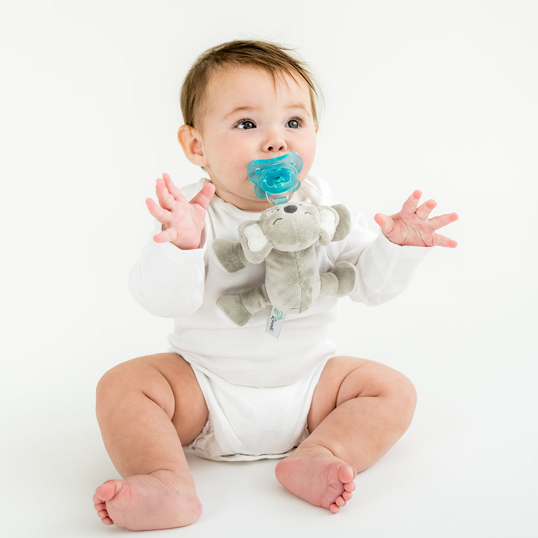 Philips Avent Soothie Snuggle Pacifier Holder with Detachable Pacifier ...