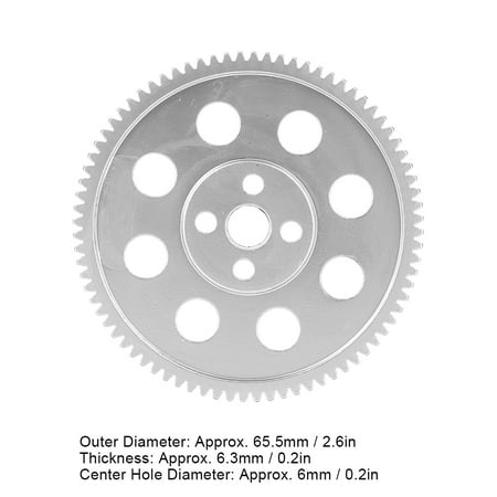 Zinc Alloy Round Hole Gear, 80 Teeth 80 Teeth Round Hole Gear For ...