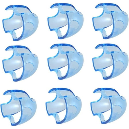 9pcs Dental Cheek Retractors Mouth Opener Mouthguard Challenge C- Shape ...