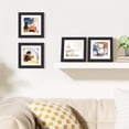 COEQWD-5x5 Picture Frame, Display Pictures 4x4 with Mat or 5x5 Without ...