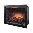 33 inch Infrared Electric Fireplace with Removable Trim kit Insert ...