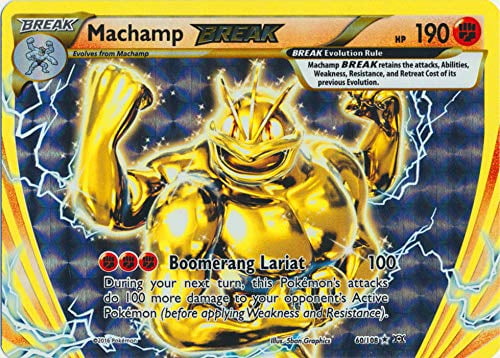 Tarjeta coleccionable Pokémon Machamp Break XY Evolutions Holo ...