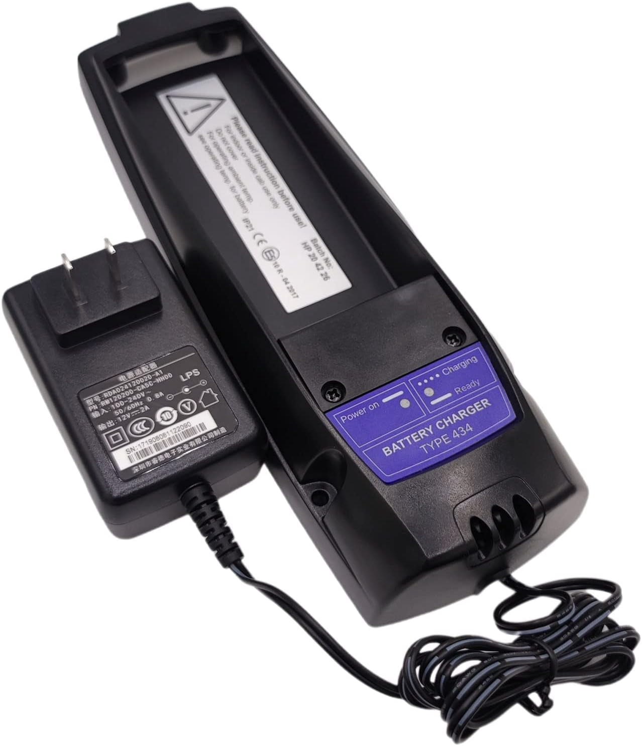 AC 100-240V Scanreco 434 Battery Charger for 7.2V SCANRECO 590 592 593 ...