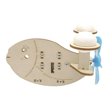 Wooden Puzzle DIY Assembly Science Experiment Construction Educational ...