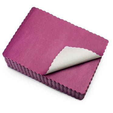 Holiday Paper Placemats, Disposable Scalloped Edges Table Mats for ...