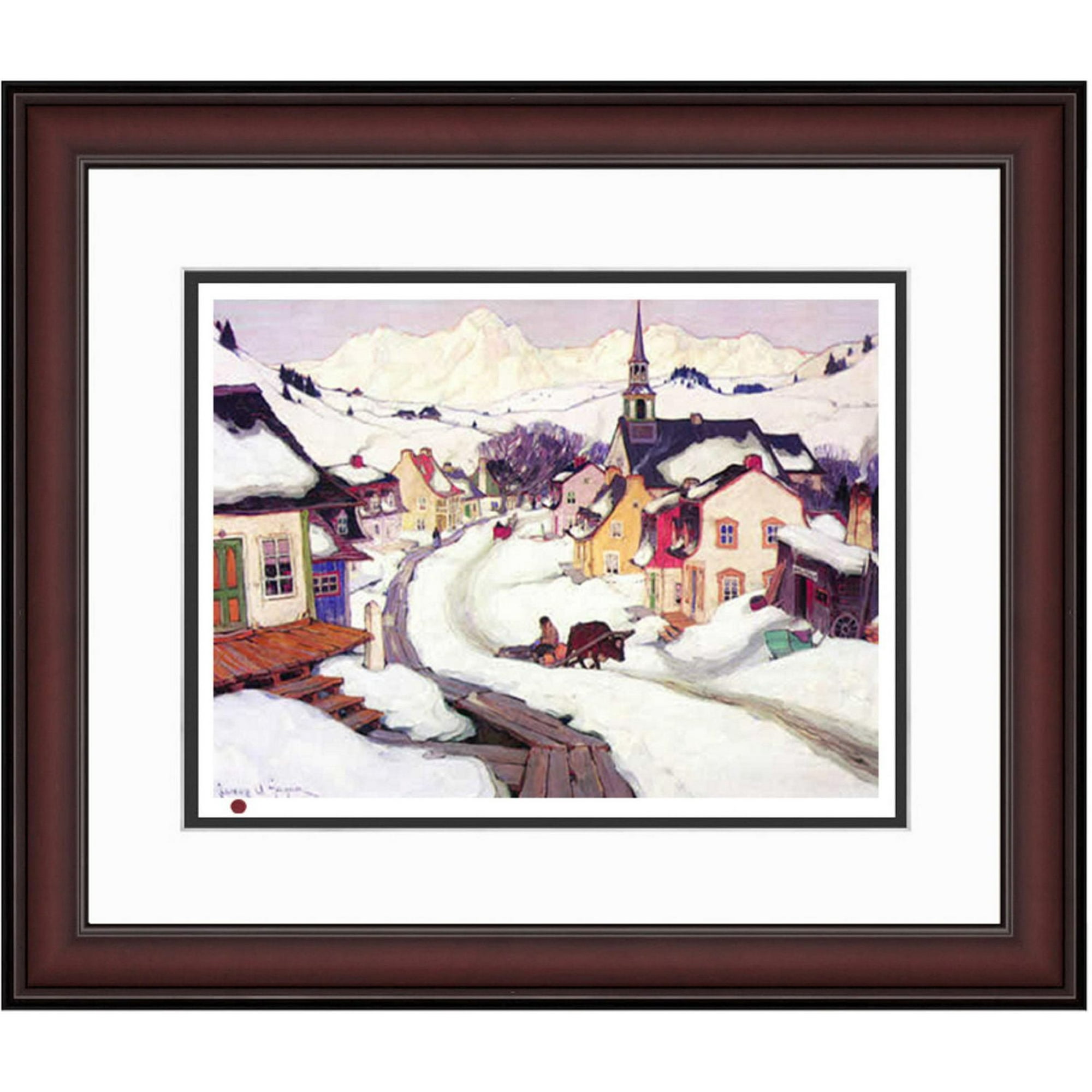 Click here for Canadiana Art Village In The Laurentians  By Clare... prices
