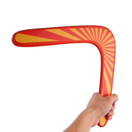 Wooden V-shaped Boomerang Classic V-shaped Wooden Boomerang Maneuver ...