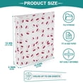 3 Ring Binder with Flattened Metal Clip 1.5" Round Rings Binder ...
