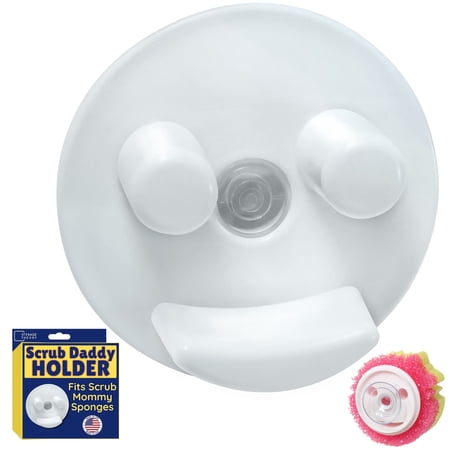 SCRUB DADDY SPONGE HOLDER DADDY CADDY SUCTION SPONGE HOLDER FOR SMILEY ...