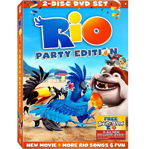 Rio: Two Disc Party Edition (DVD) - Walmart.com