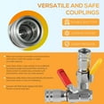 9500-4 Agricultural Tractor Clamp Kit with Lever Actuated Quick Coupler ...