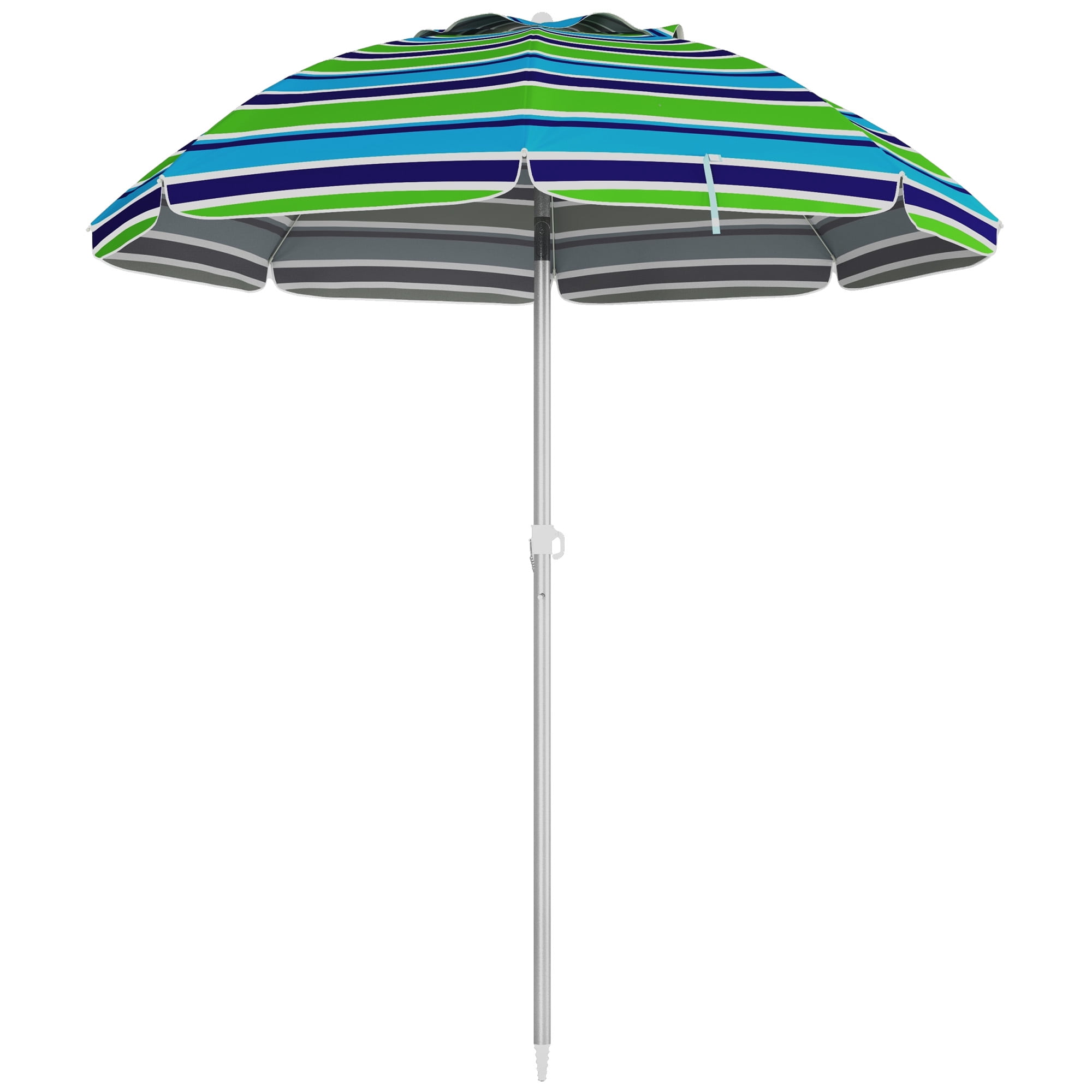Click here for Outsunny 6 Portable Beach Umbrella With Sand Ancho... prices