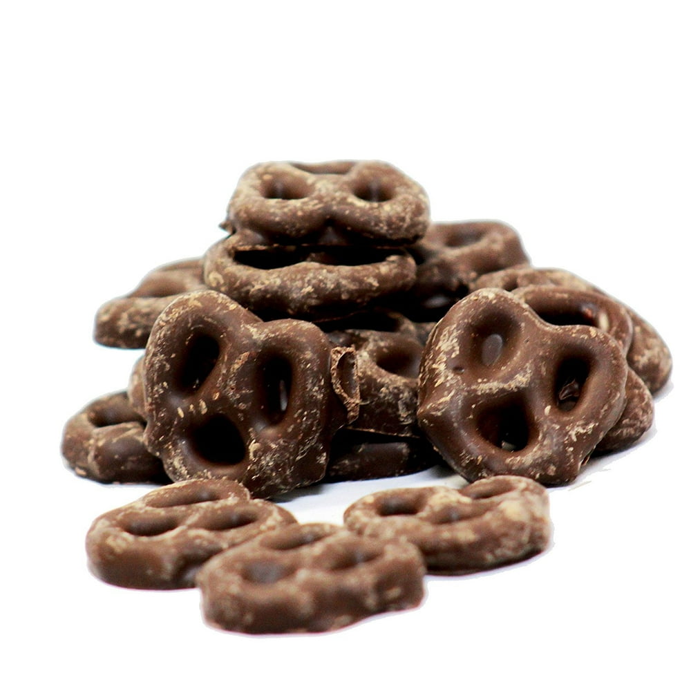 Gourmet Chocolate Covered Pretzels by Its Delish (Milk Chocolate, 1 lb ...
