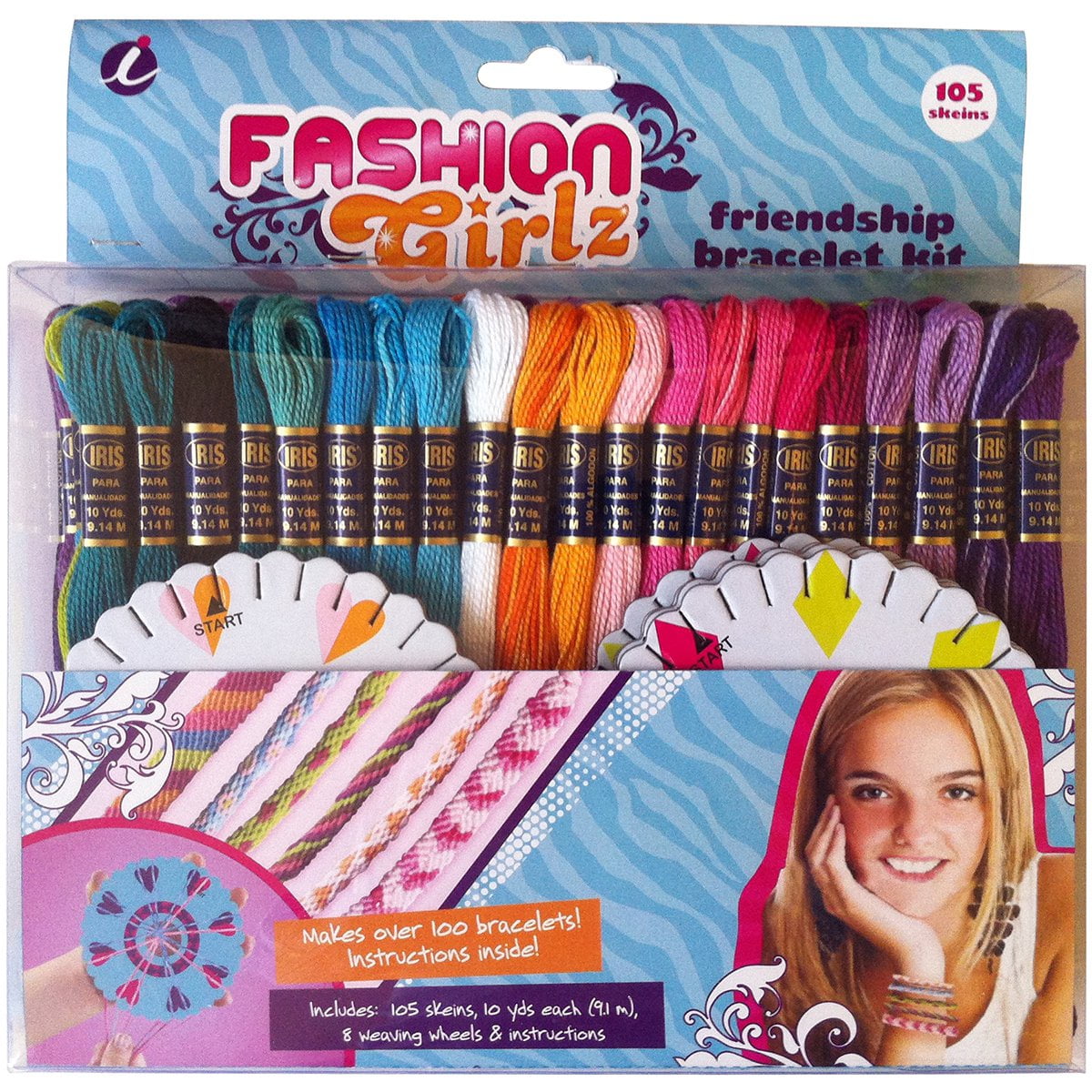 Fashion Girlz Friendship Bracelet Thread Party Pack Kit- | Walmart Canada
