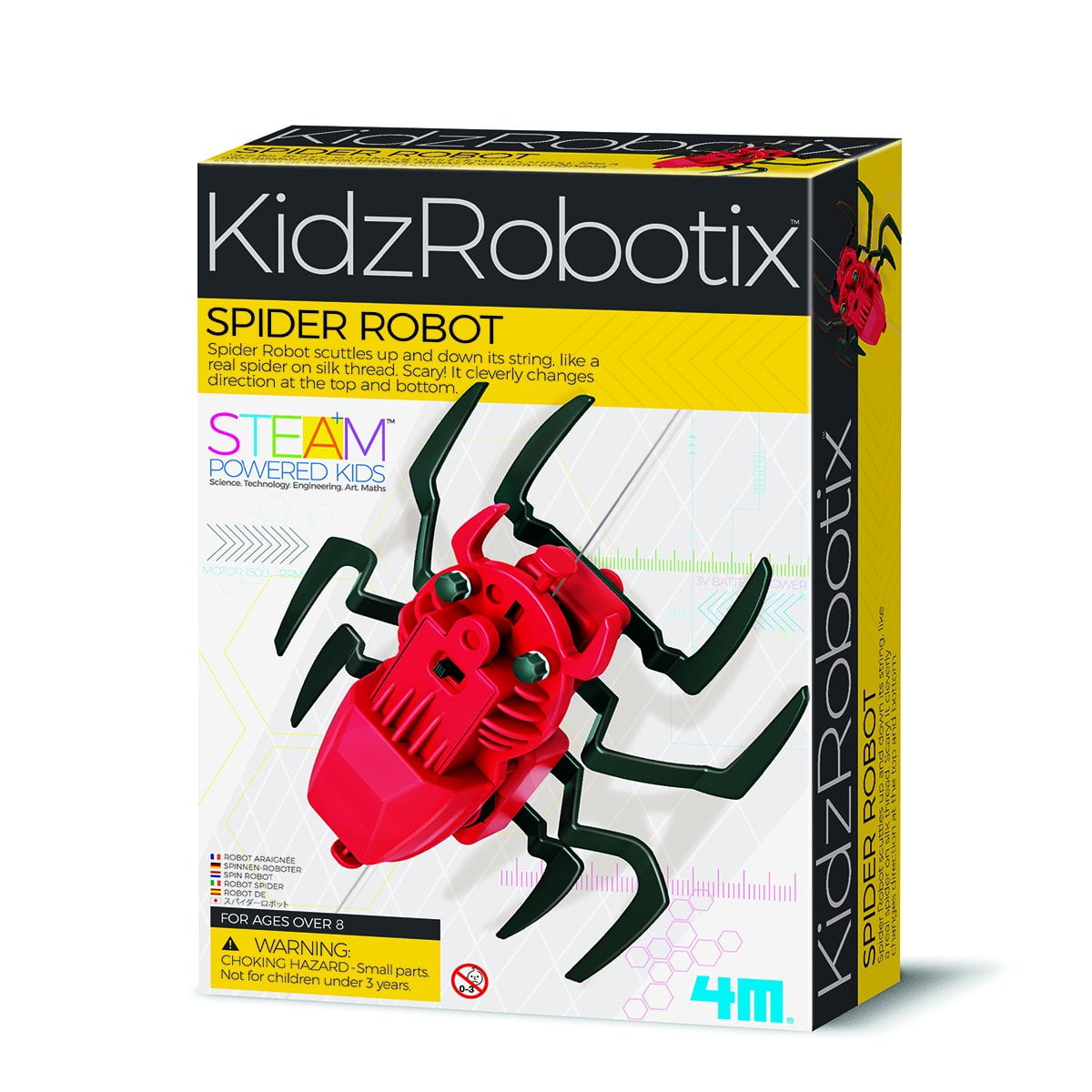 Click here for 4m Spider Kidz Robotix Kit prices
