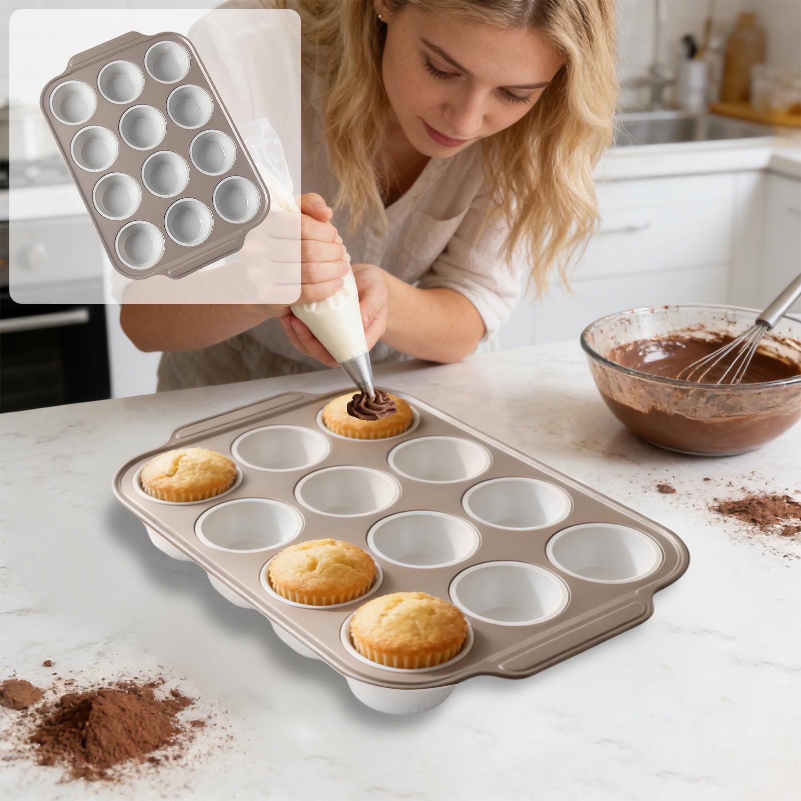 Click here for Silicone Home Cake Mold 15.74x10.62x1.57 Silicone... prices