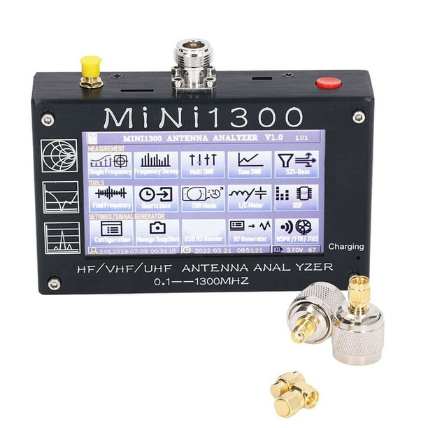 Mini1300 Antenna Analyzer 0.1Mhz~1300MHz with SMA Calibration Kits ...