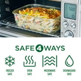 LocknLock Performance Glass Vented Food Storage Container, 47-Ounce ...