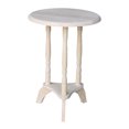International Concepts Round Plant Table , Unfinished - Walmart.com