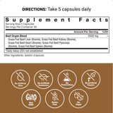 Force Factor Primal Origins Beef Organ Supplement Made with Pasture ...
