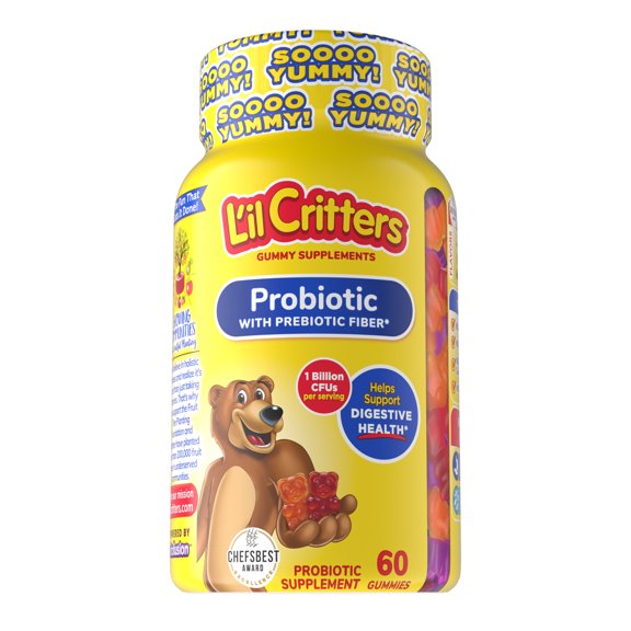 Culturelle Kids Probiotic + Fiber Powder, Digestive Health Supplement ...