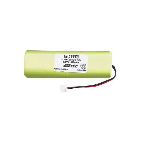 Hitec RCD 54114 1600mAh 9.6v NiMH Square Pack Elco - Walmart.com