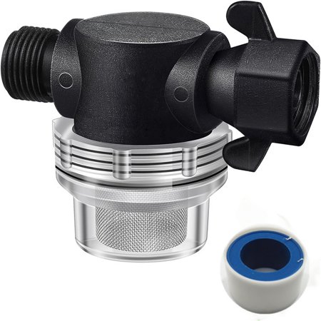 Plastic pipe filter water inlet filter household tap water filter small ...