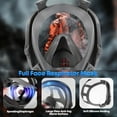 Full Face Gas Mask, Gas Masks Survival Nuclear and Chemical with 40mm ...