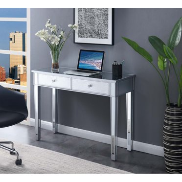 Coaster Writing Desk in Metallic Platinum - Walmart.com