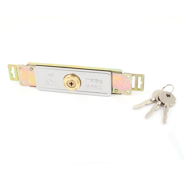 Unique Bargains Metal Roller Rolling Gate Lock 11' Length for Store ...