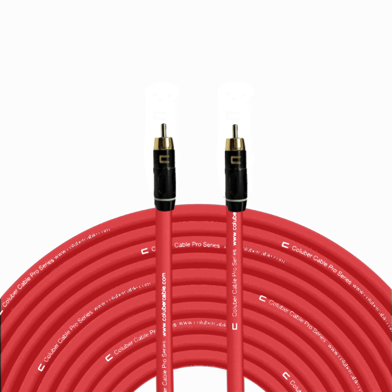 Coluber Cable RCA Male to RCA Male Pro Audio Interface or Music Mixer ...