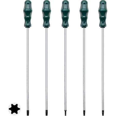 Extra Long Torx Screwdrivers Set, 5pcs 12in Magnetic Torx Screwdrivers ...