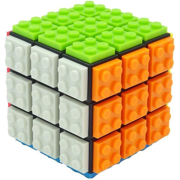 Zummy Diy Building Bricks Magic Speed Cube Puzzle - Walmart.com