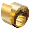 Uxcell Brass Sheet Roll, 0.1x30x1000mm Brass Foil Roll Brass Strip ...