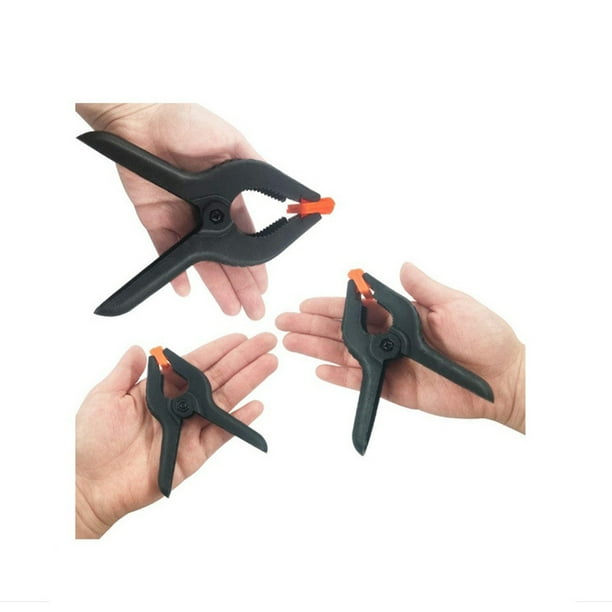 Plastic Spring Clamp Set Opening up to 60, 45, 35 mm, Collet for Wood ...