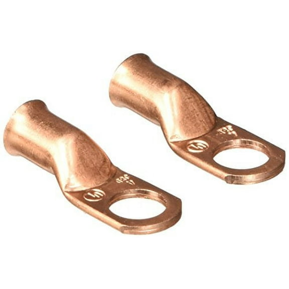 East Penn 00546 Battery Cable Eyelet Deka 5/16" Eyelet 2 Ga Copper Set ...