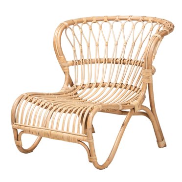 bali & pari Gresham Rattan BOHO Flower Chair, Natural Brown - Walmart.com