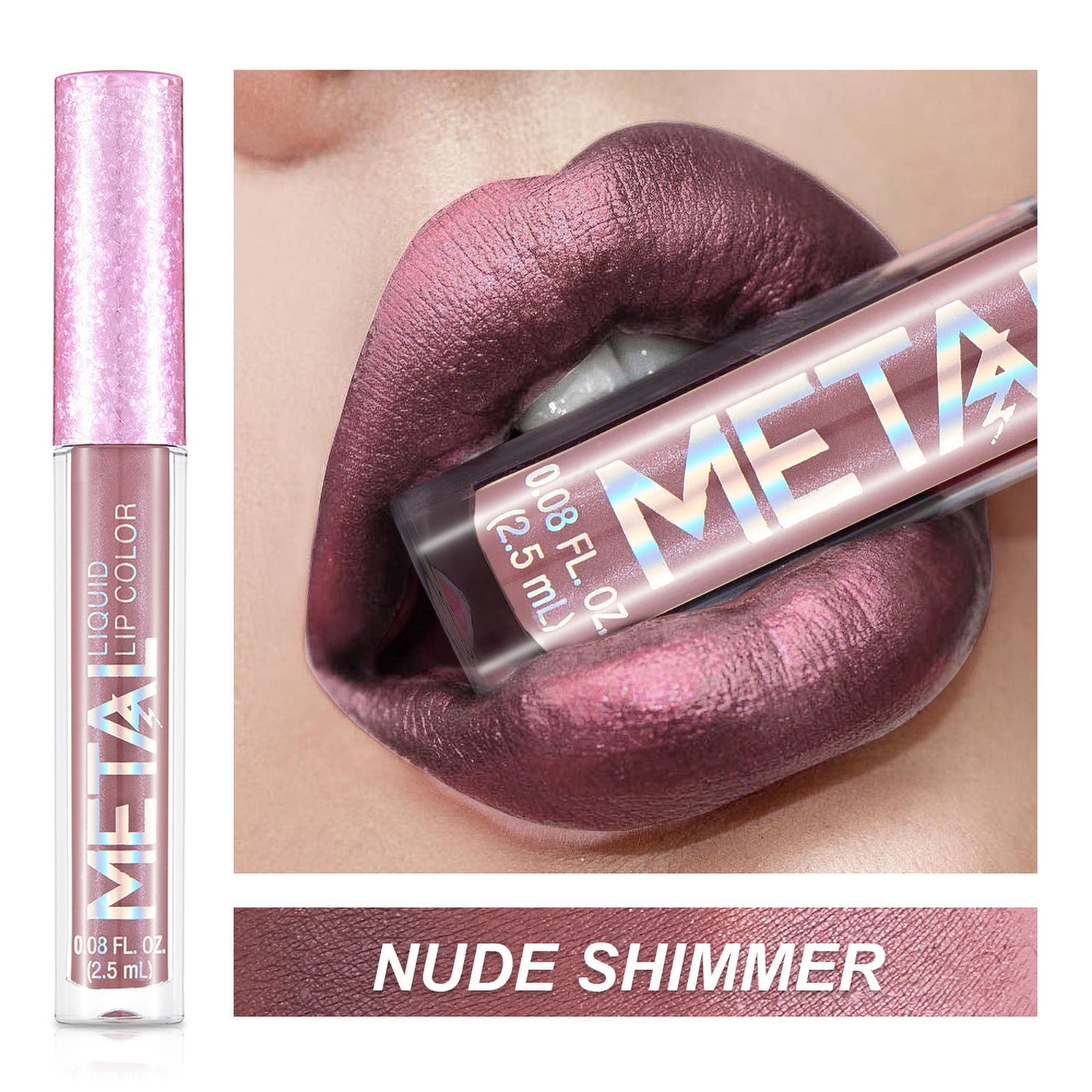Click here for Fstdelivery Metallic Liquid Lipstick For Girls  No... prices