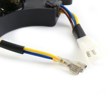 Black Avr, Voltage Regulator, Arc-Shaped 220μF 250V Durable For Control ...