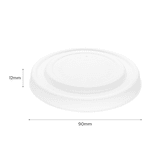 Karat Earth Compostable Fiber Paper Flat lid for 6-10 oz Eco-Friendly ...