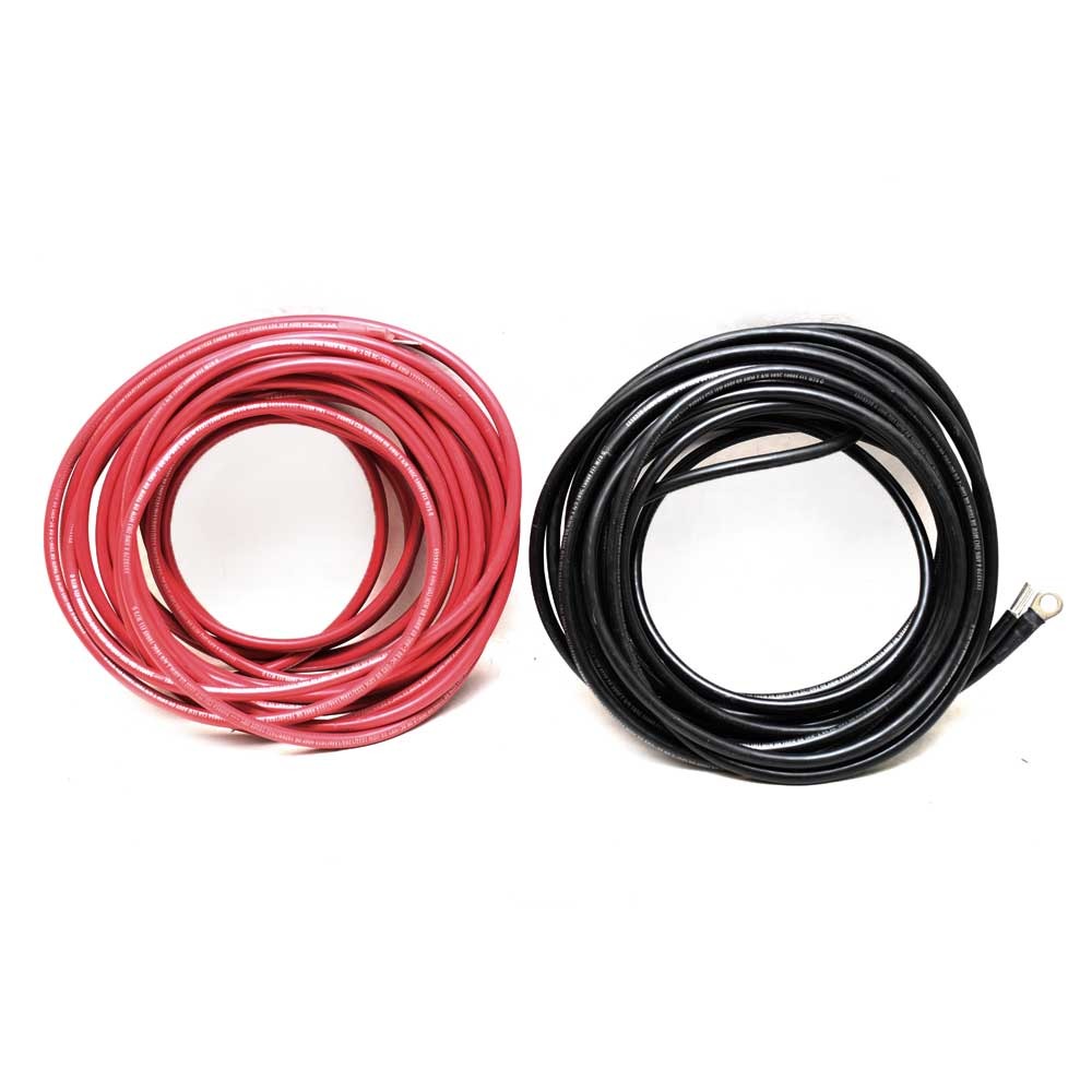 Lund Boat Battery Cables 2339730 | 6 AWG 29 FT Red Black (Set of 2 ...