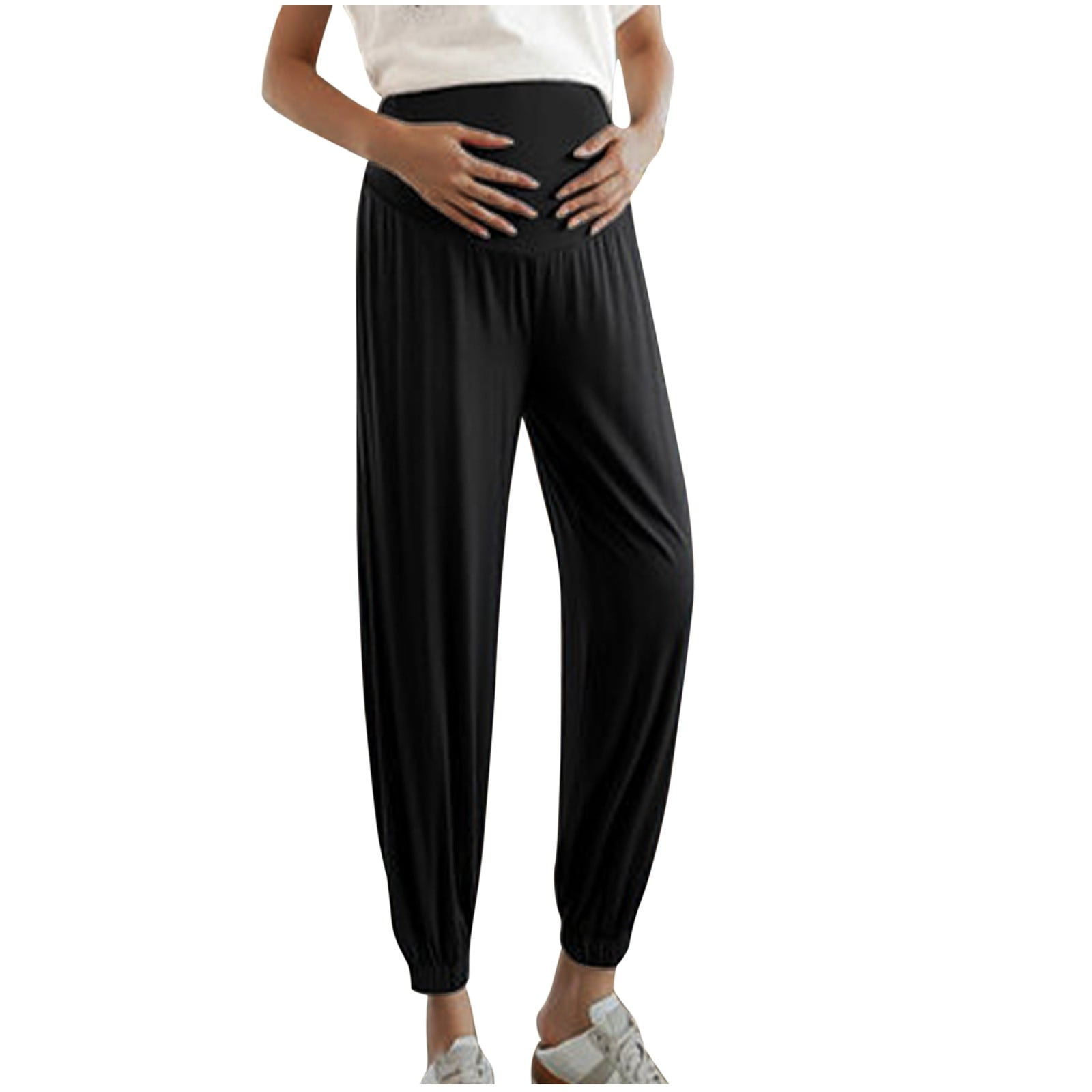 Click here for Faiwad Womens Maternity Cinch Bottom Pants Lounge... prices