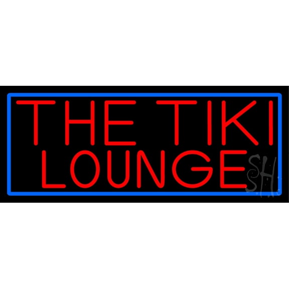 Red Cold Beer With Blue Border LED Neon Sign 13 x 32 - inches, Clear ...