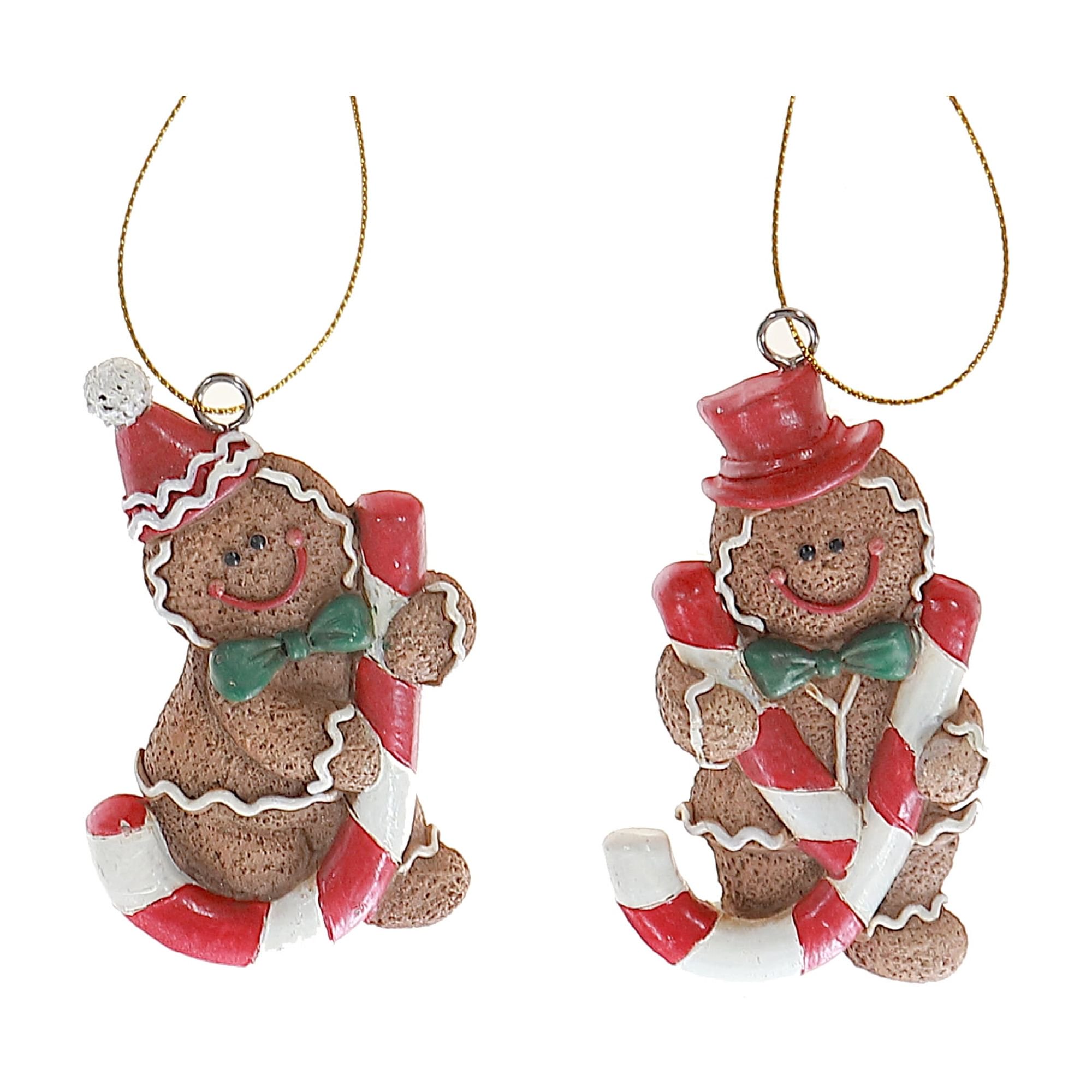 Click here for Ih Casadécor Polyresin Gingerbread Ornament (Asstd... prices